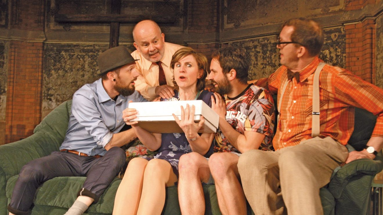 "Endlich allein!" in der Sankt Pauli-Ruine - Neustadt-Geflüster