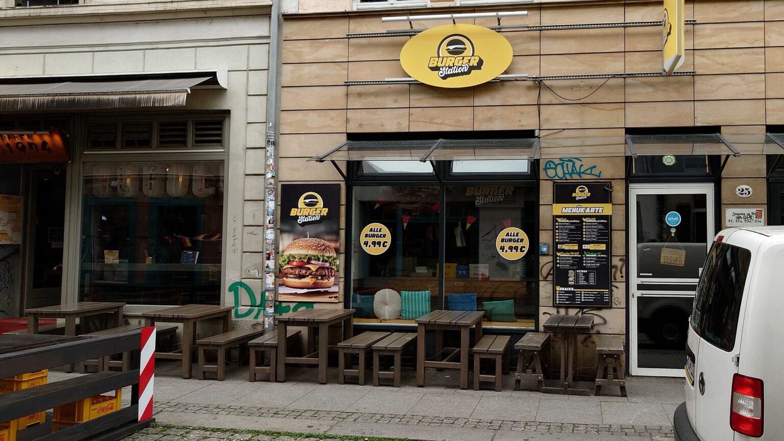 Neu: Burger Station auf Alaunstraße - Neustadt-Geflüster